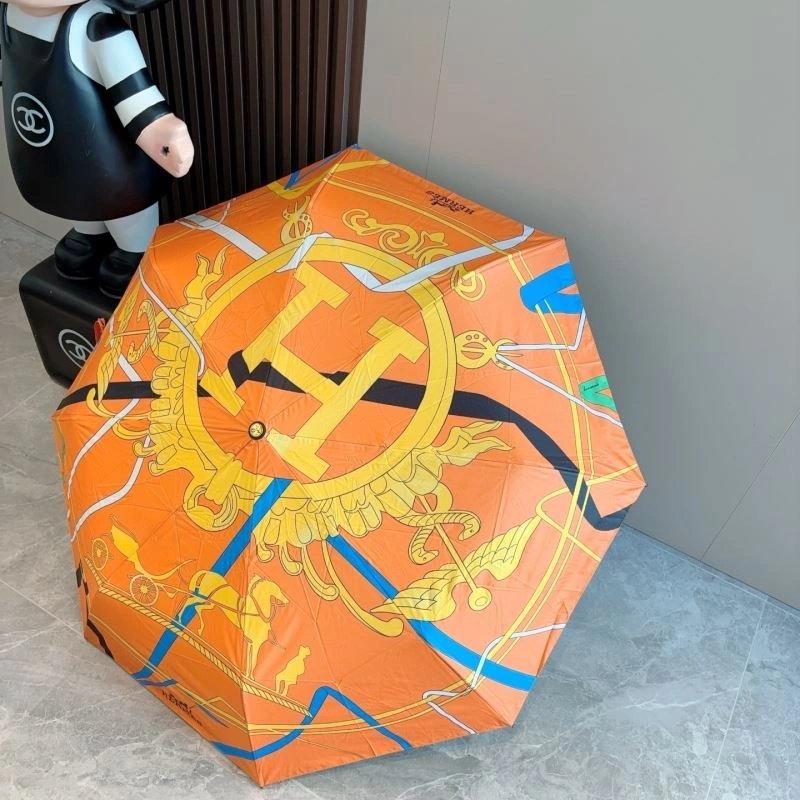 Brand-authenticated Hermes Umbrella