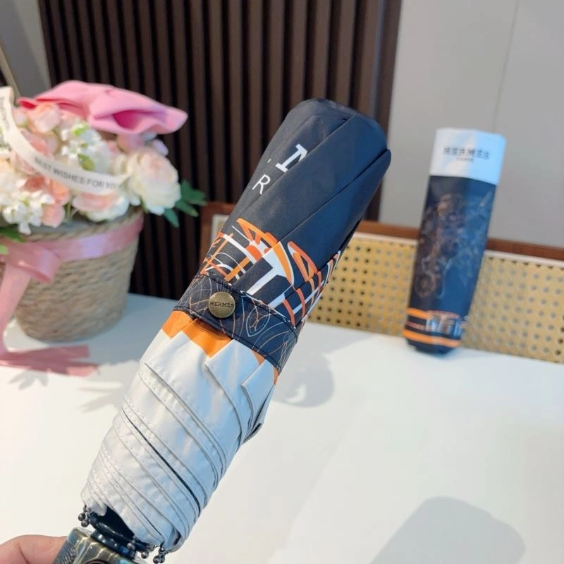 Brand-authenticated Hermes Umbrella