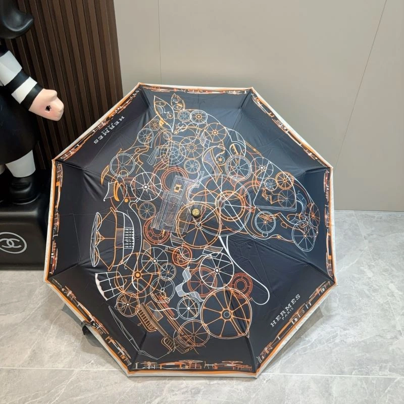 Brand-authenticated Hermes Umbrella