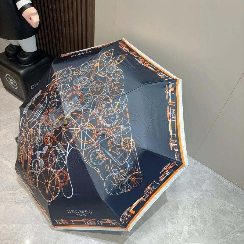 Brand-authenticated Hermes Umbrella