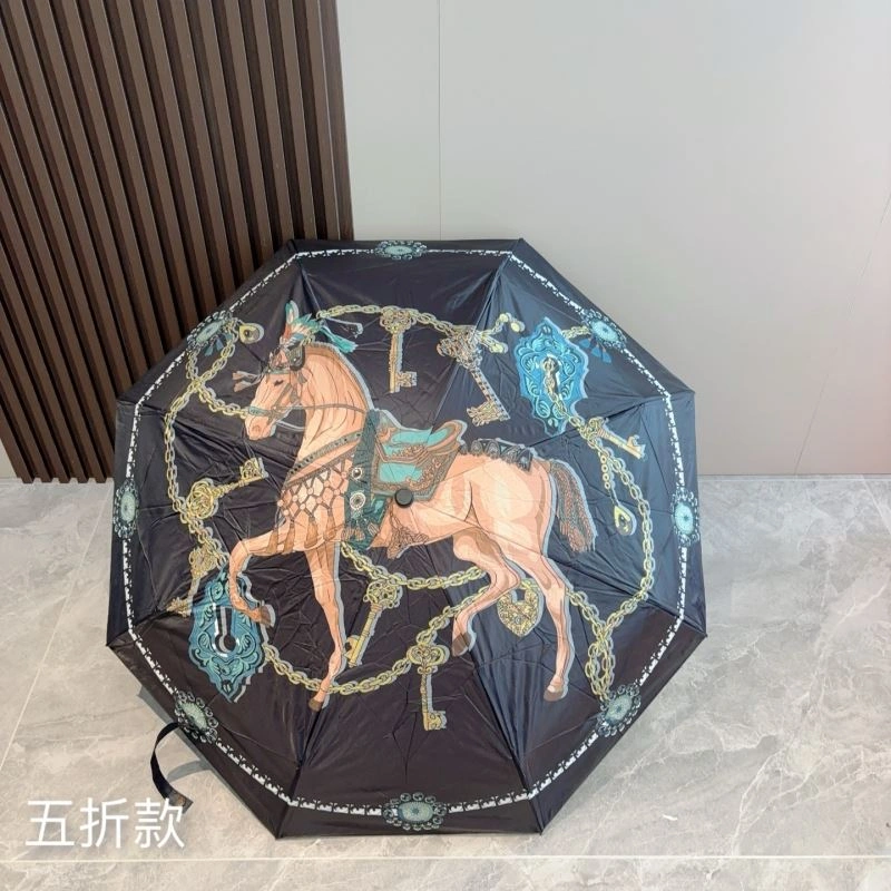 Brand-authenticated Hermes Umbrella
