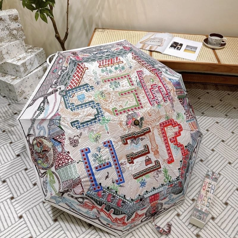 Real Hermes Umbrella