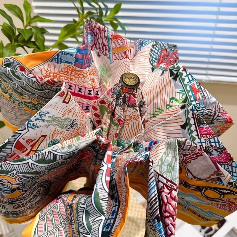 Brand-authenticated Hermes Umbrella