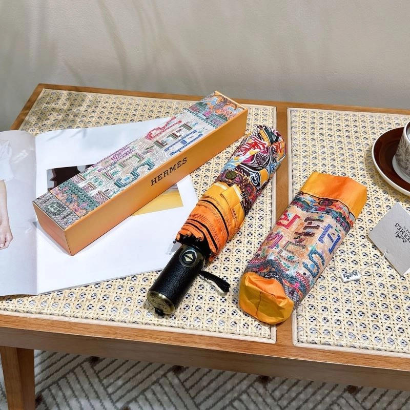 Brand-authenticated Hermes Umbrella