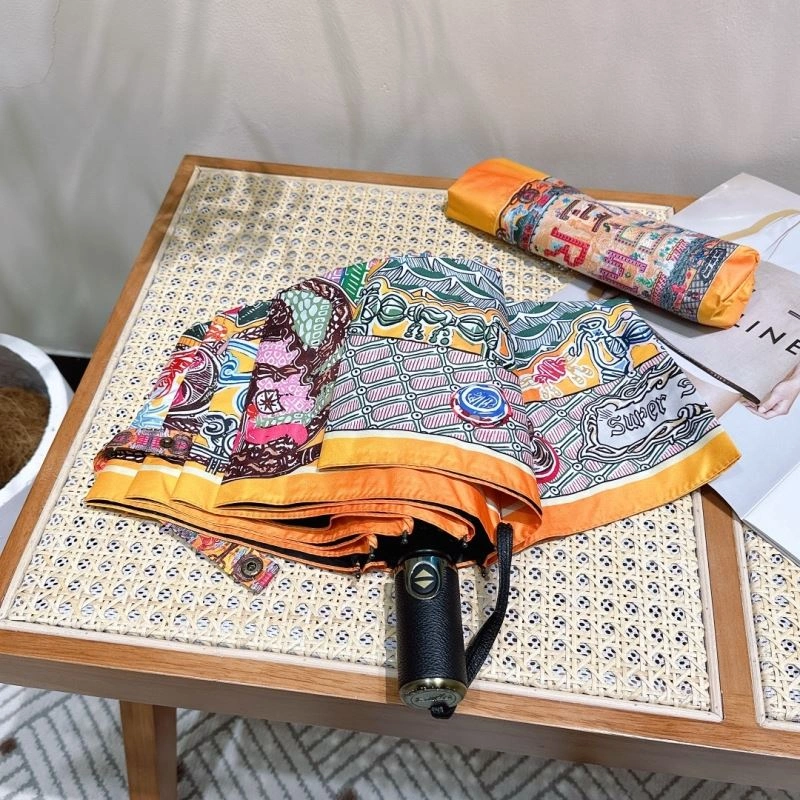 Brand-authenticated Hermes Umbrella