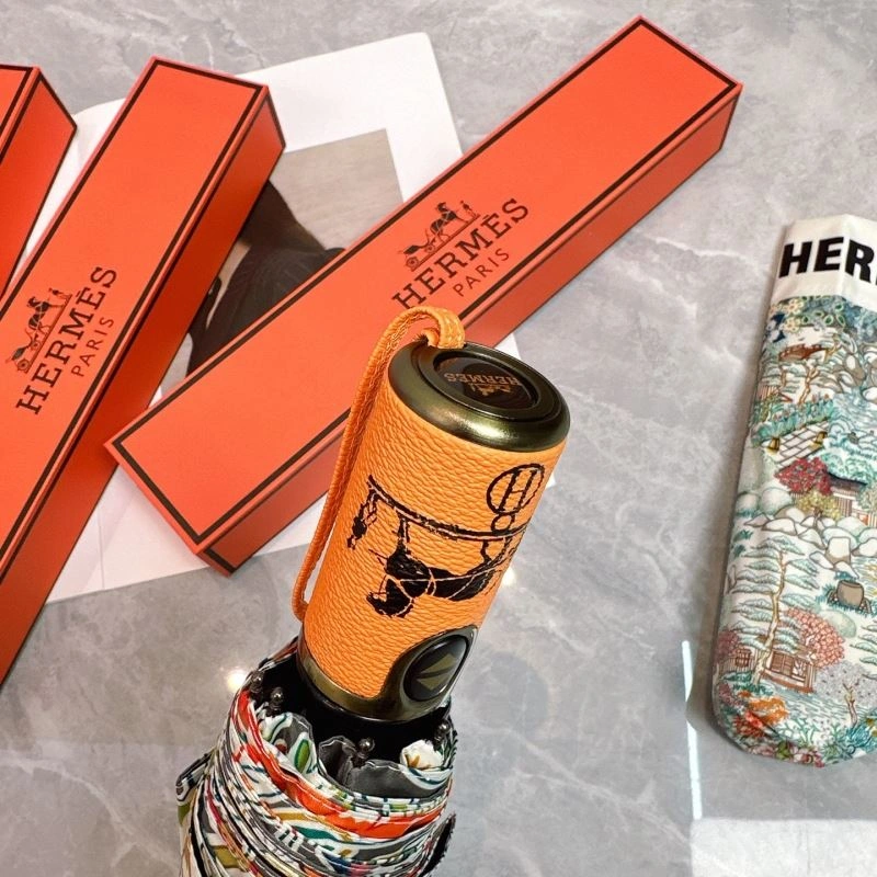 Brand-authenticated Hermes Umbrella