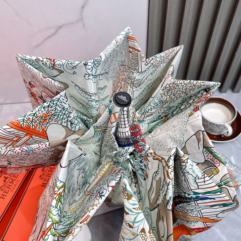Brand-authenticated Hermes Umbrella