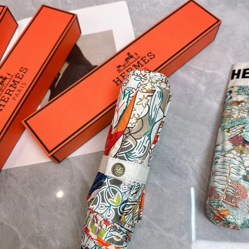 Brand-authenticated Hermes Umbrella