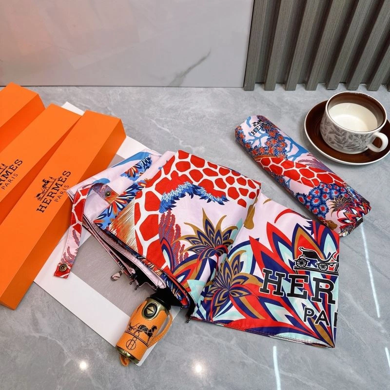 Brand-authenticated Hermes Umbrella