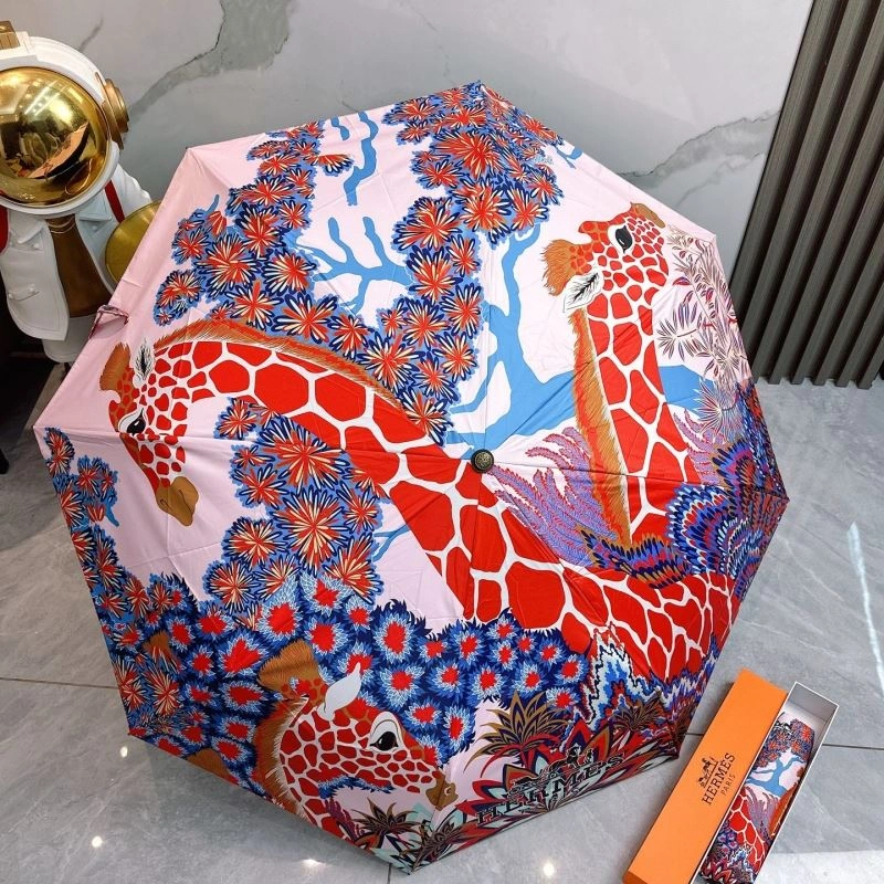 Brand-authenticated Hermes Umbrella