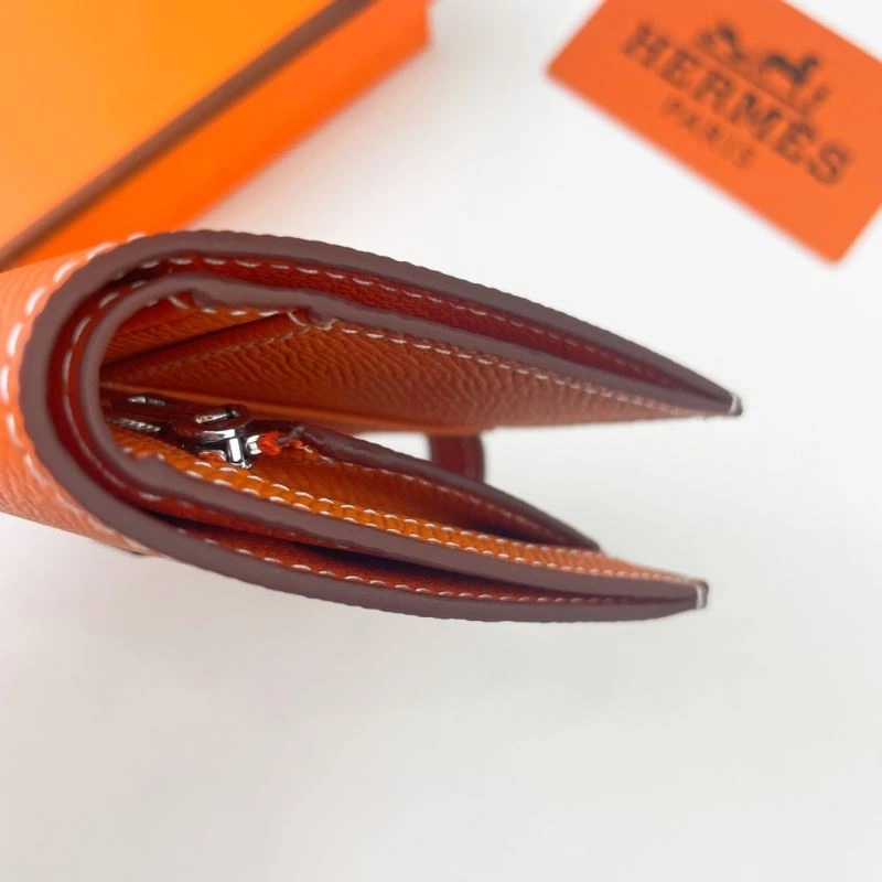 Brand-authenticated Hermes Wallets Purse