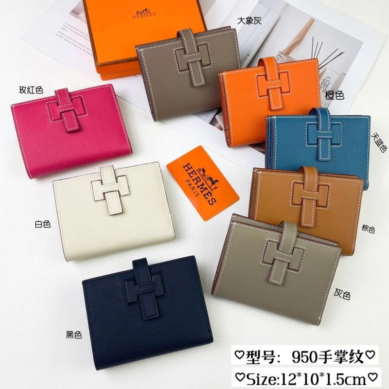 Brand-authenticated Hermes Wallets Purse