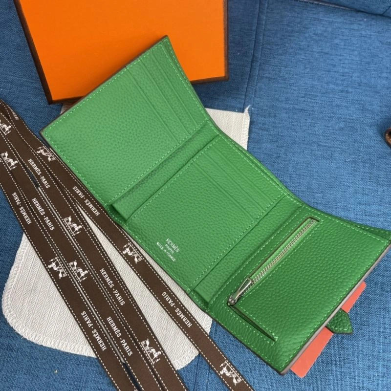 Brand-authenticated Hermes Wallets Purse