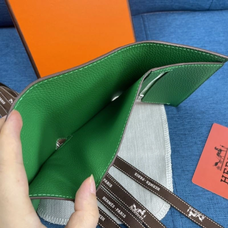 Brand-authenticated Hermes Wallets Purse