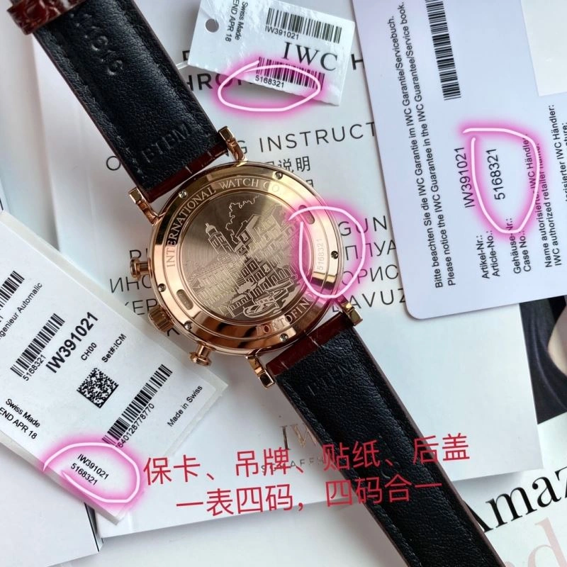 Precise copy IWC Watches
