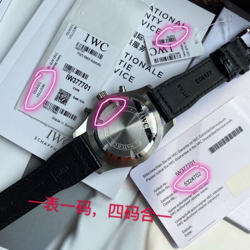 Exact replica IWC Watches