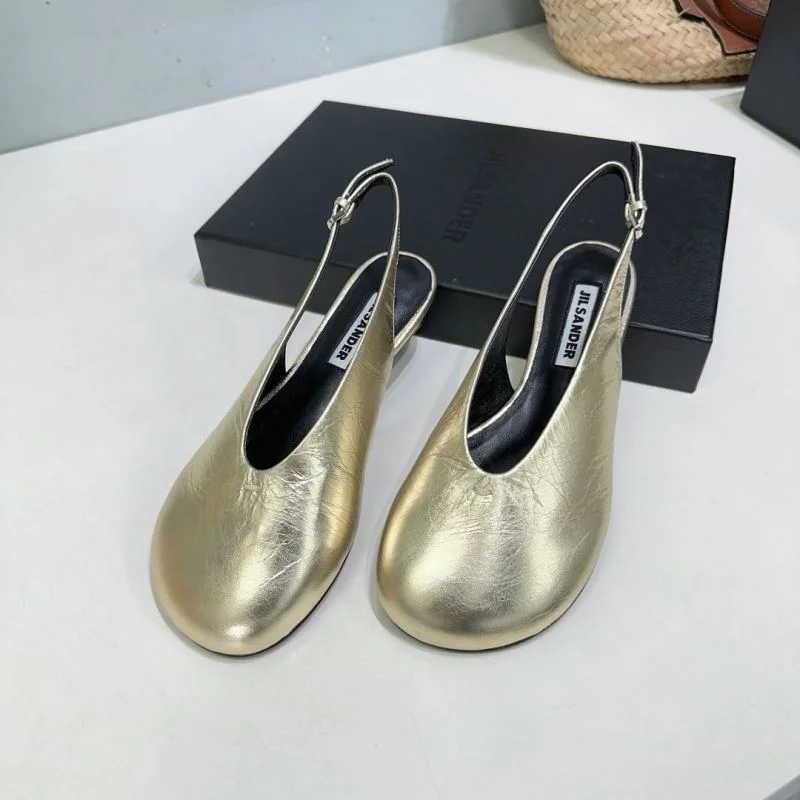 Brand-authenticated Jil Sander Sandals