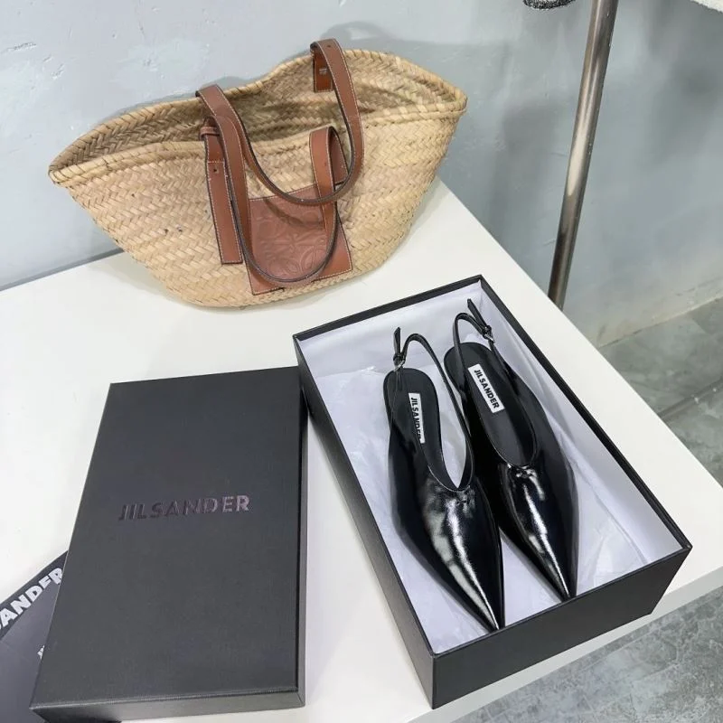 Brand-authenticated Jil Sander Sandals