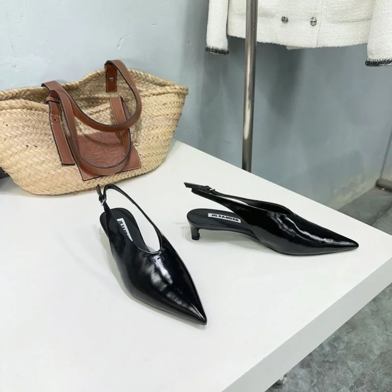 Brand-authenticated Jil Sander Sandals