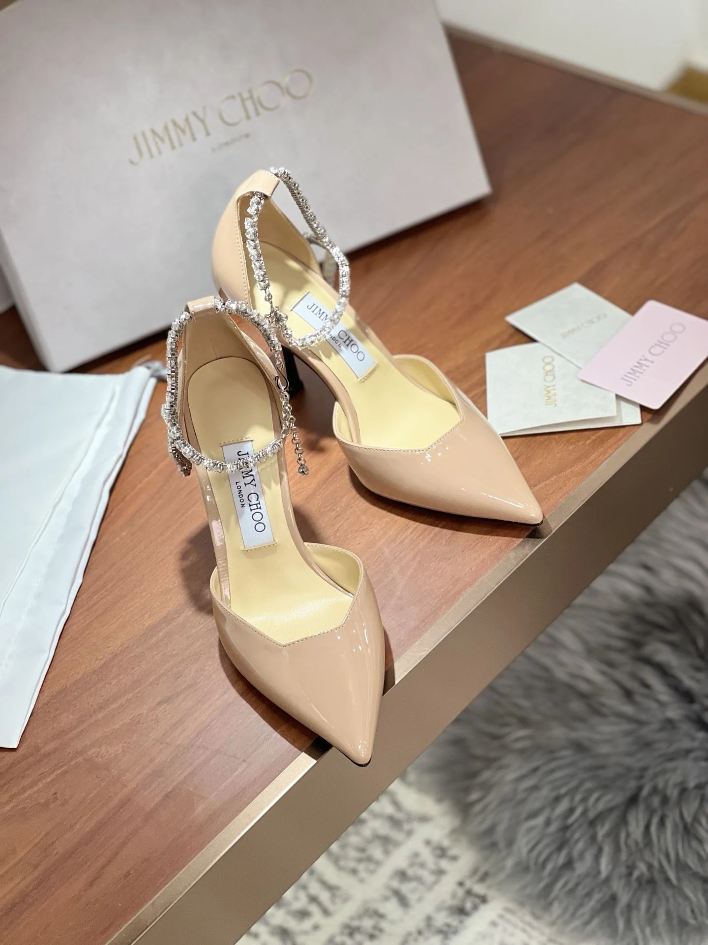 Brand-authenticated Jimmy Choo Sandals