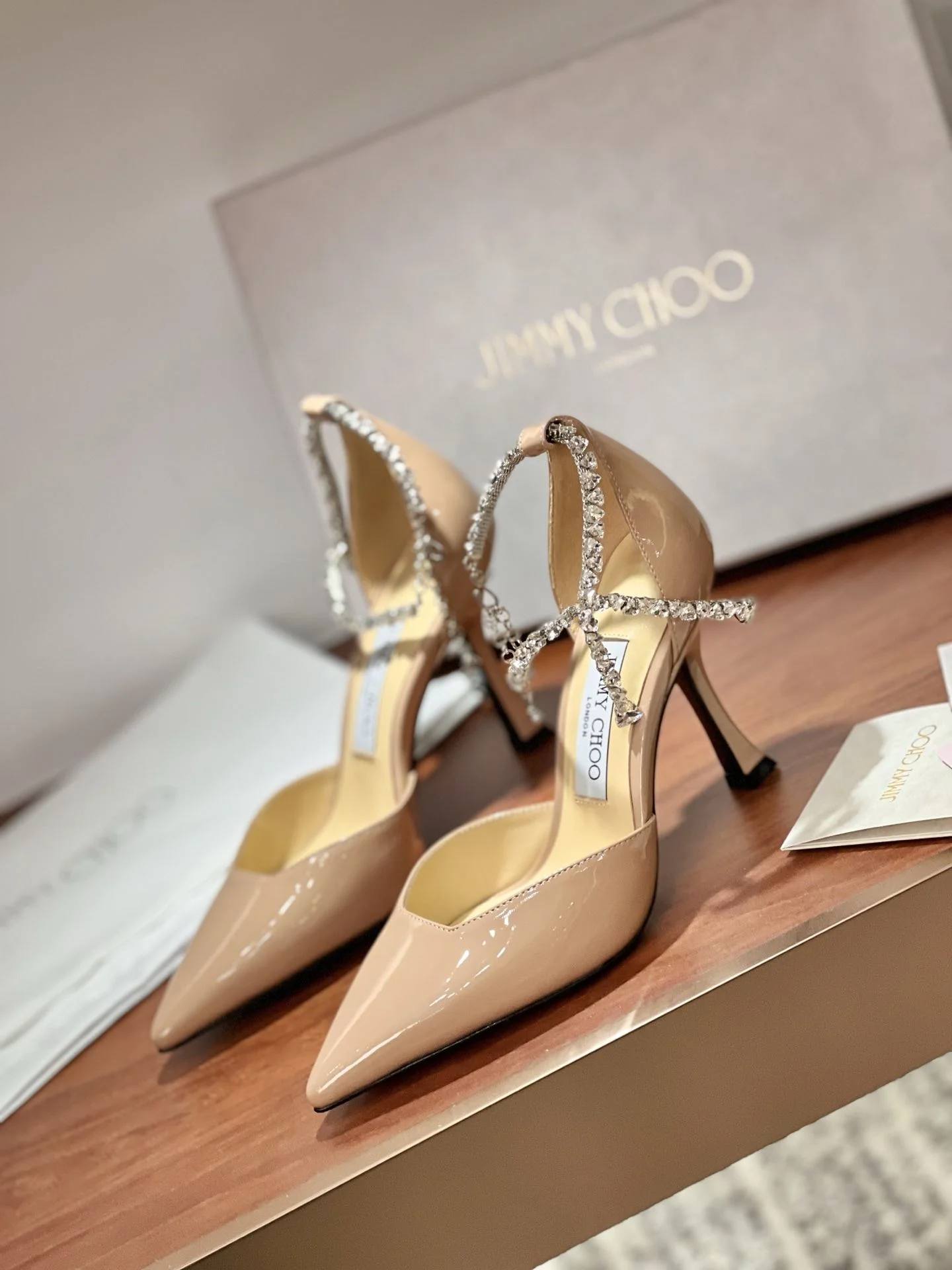 Brand-authenticated Jimmy Choo Sandals