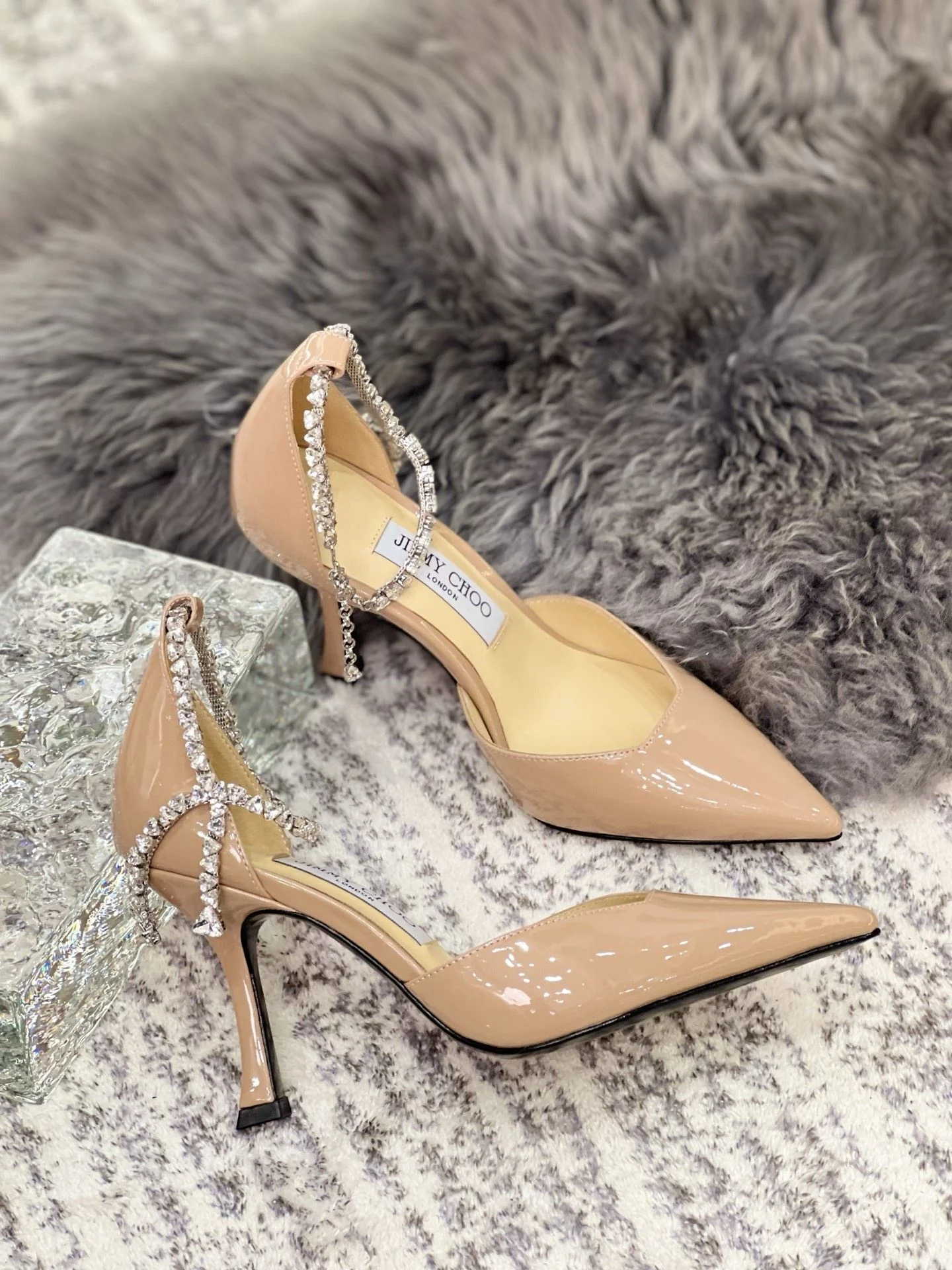 Brand-authenticated Jimmy Choo Sandals