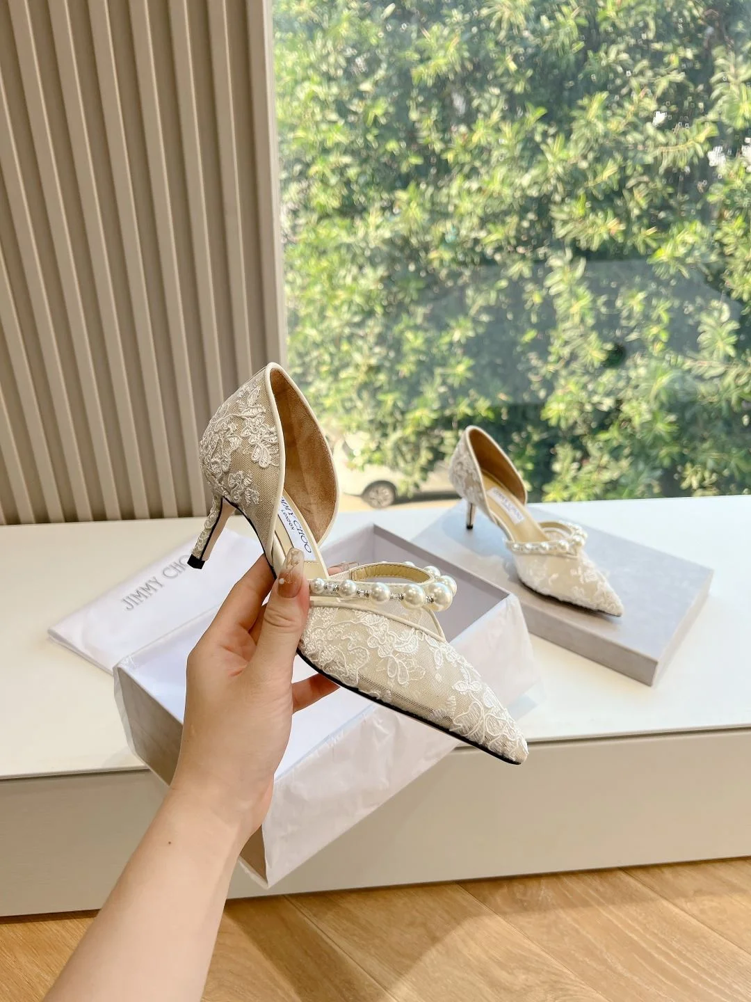 Exact replica Jimmy Choo Sandals