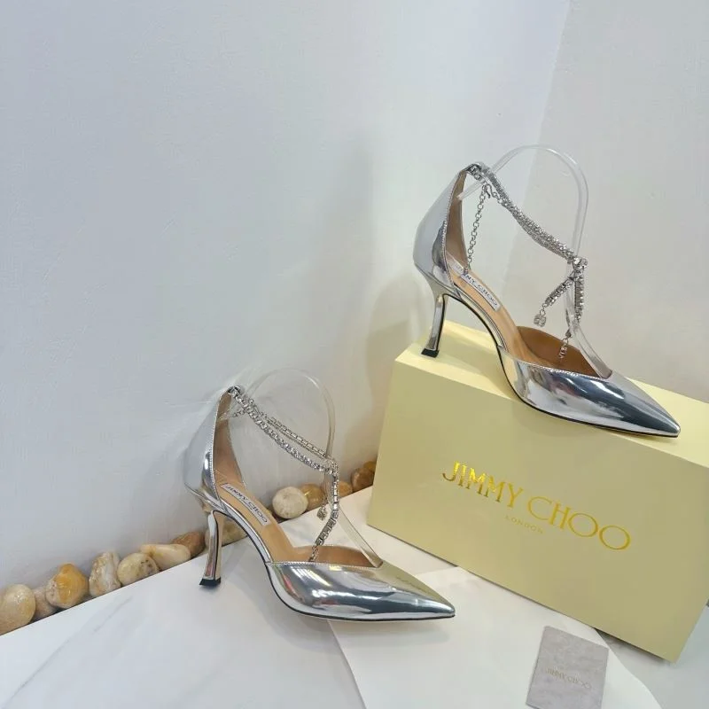 Brand-authenticated Jimmy Choo Sandals