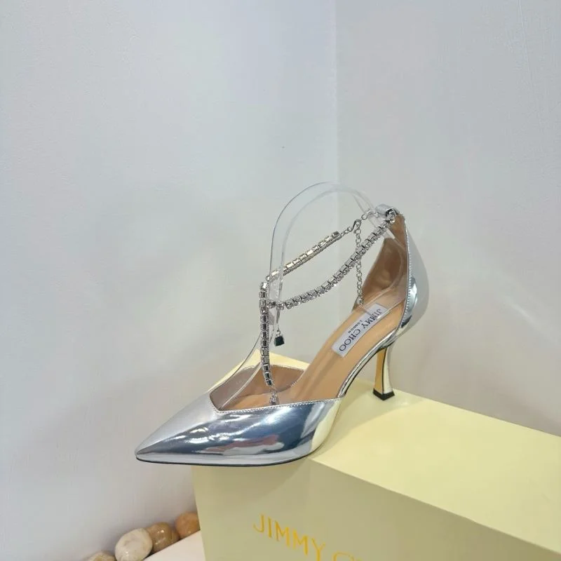 Brand-authenticated Jimmy Choo Sandals