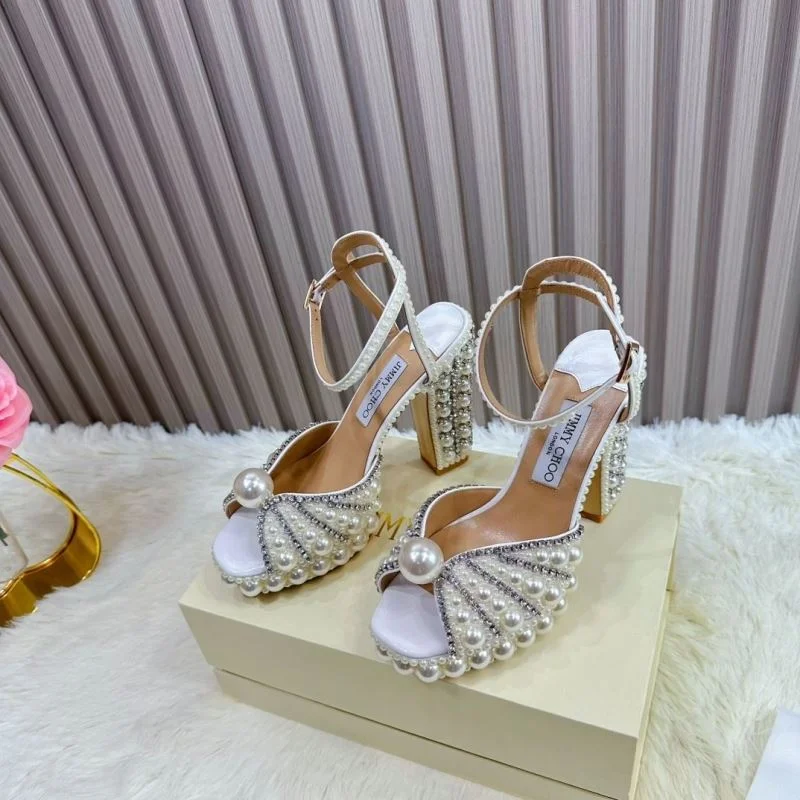 Brand-authenticated Jimmy Choo Sandals