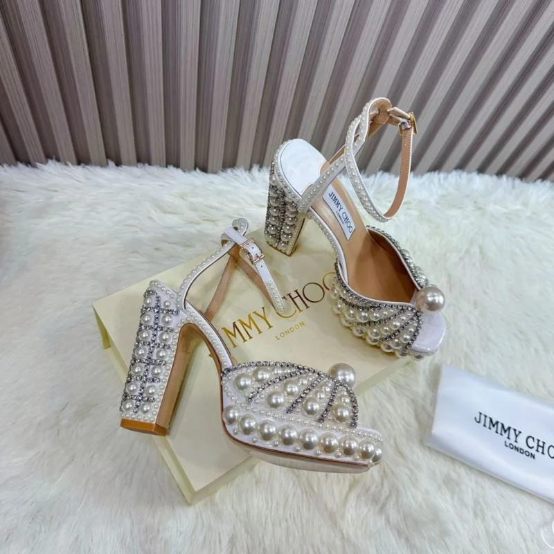 Brand-authenticated Jimmy Choo Sandals