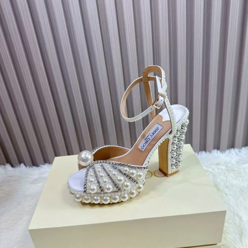 Brand-authenticated Jimmy Choo Sandals