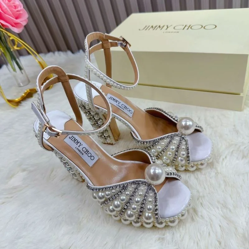 Brand-authenticated Jimmy Choo Sandals