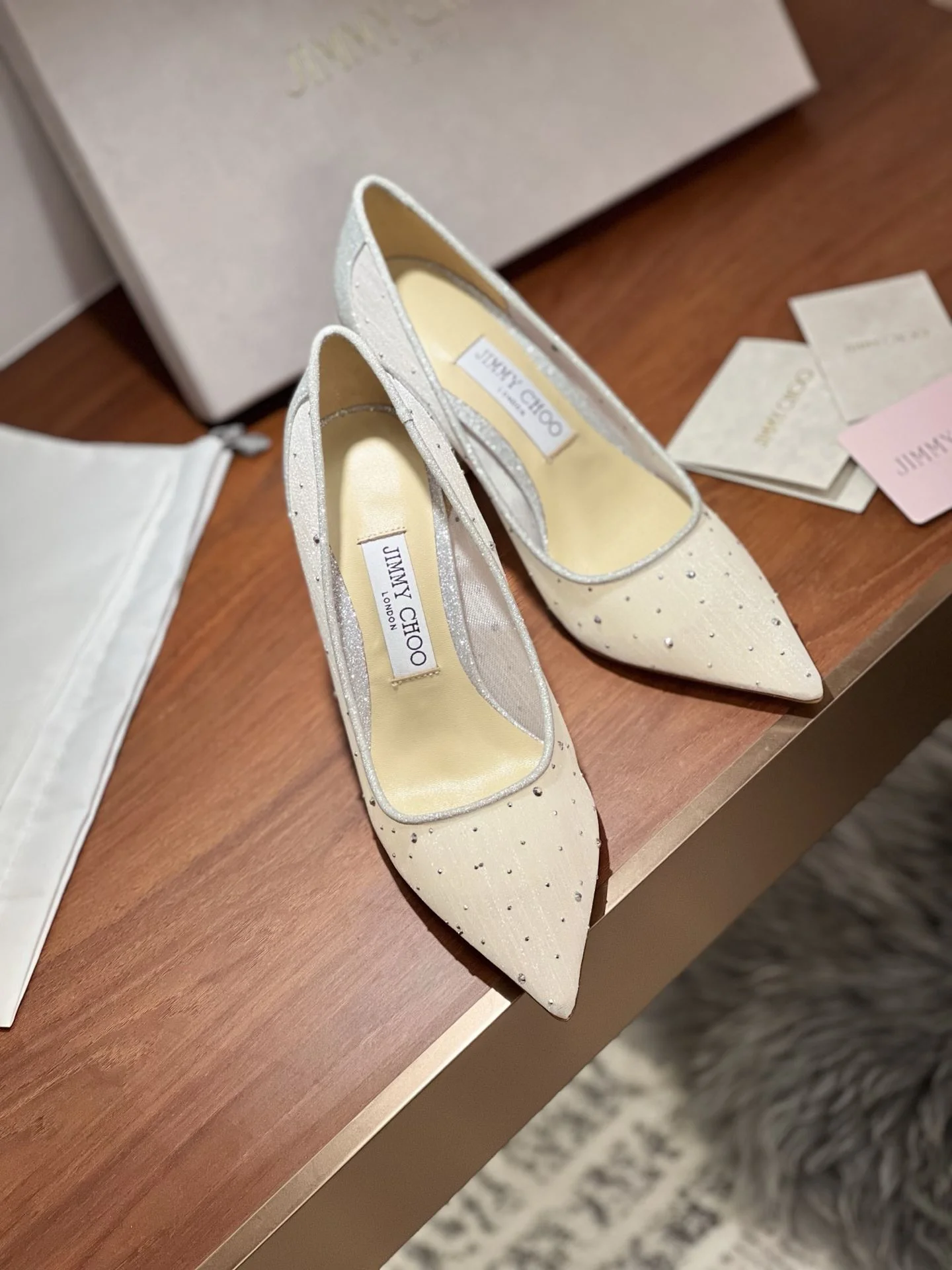 Brand-authenticated Jimmy Choo Shoes