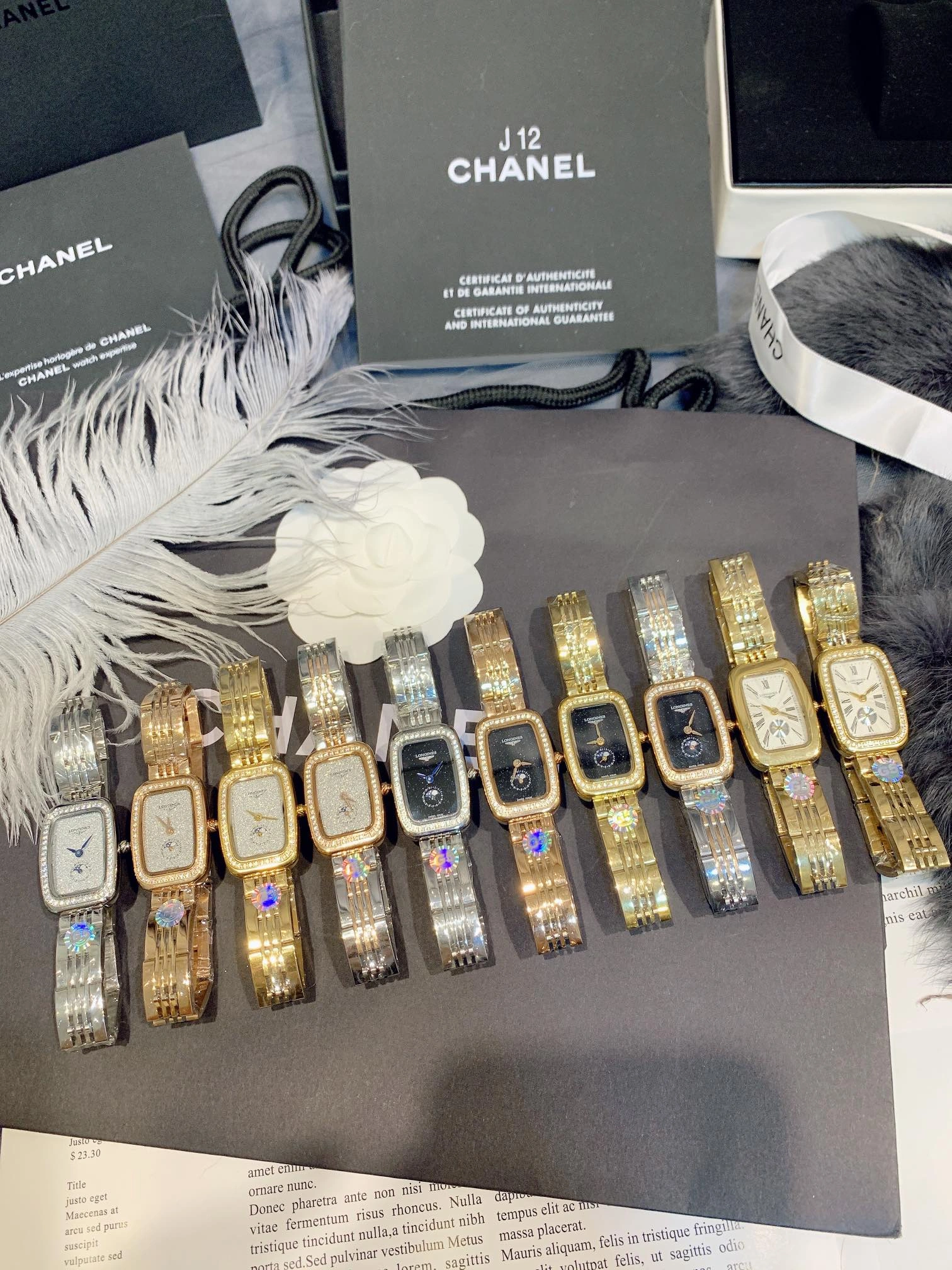 Top mirror LONGINES Watches