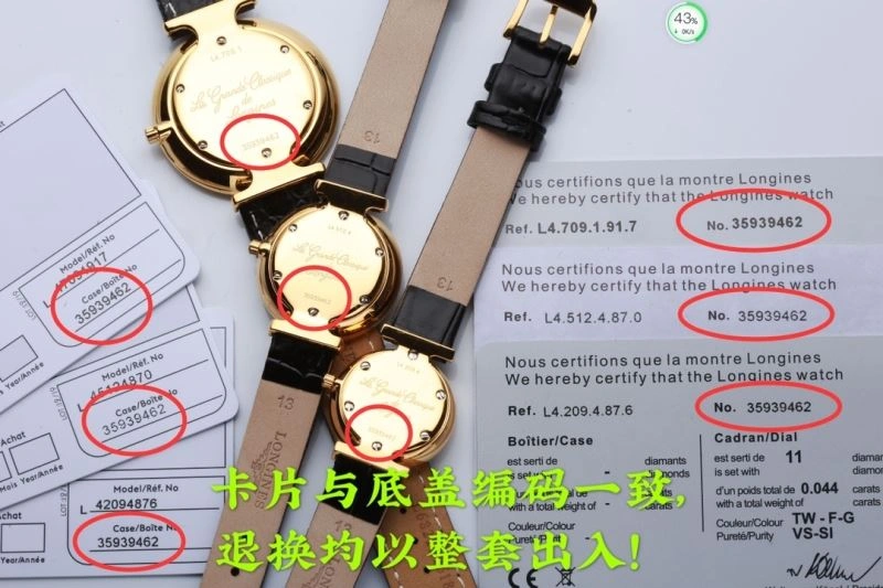 Exact replica LONGINES Watches