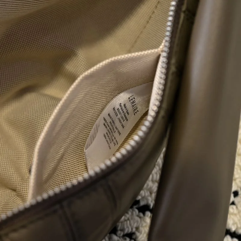Brand-authenticated Lemaire Satchel Bags