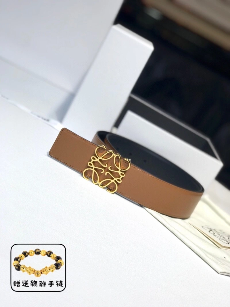 Brand-authenticated Loewe Belts