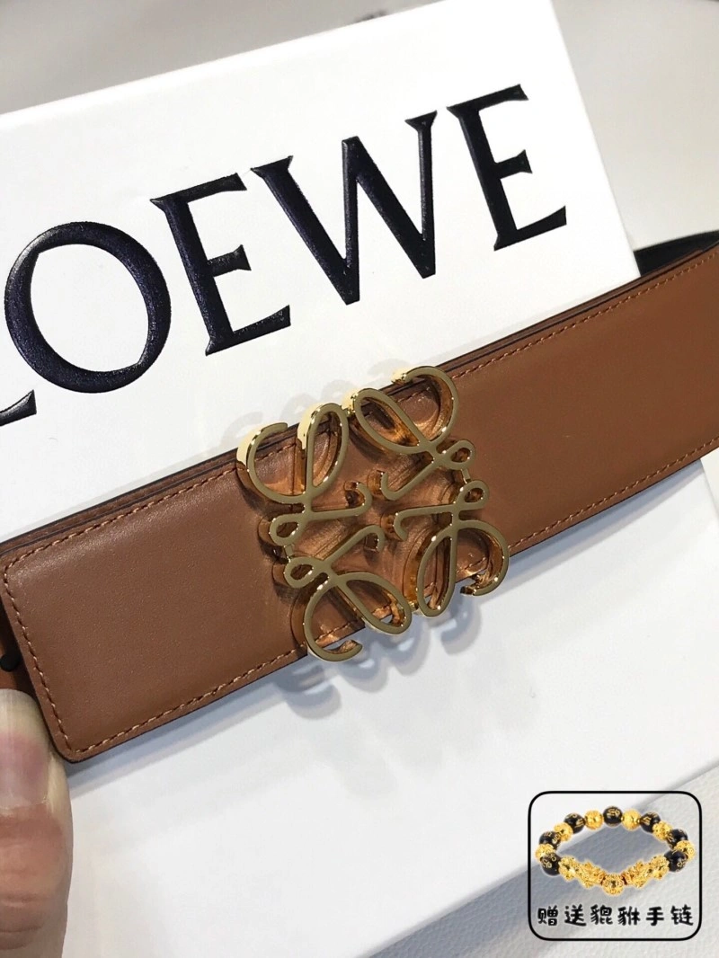 Brand-authenticated Loewe Belts