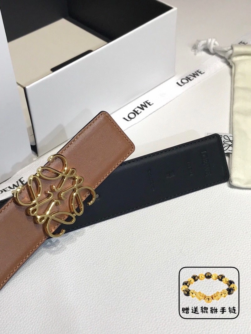 Brand-authenticated Loewe Belts