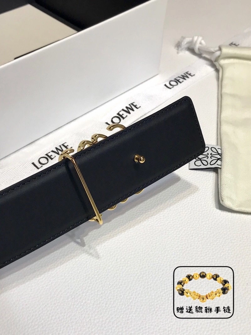 Brand-authenticated Loewe Belts