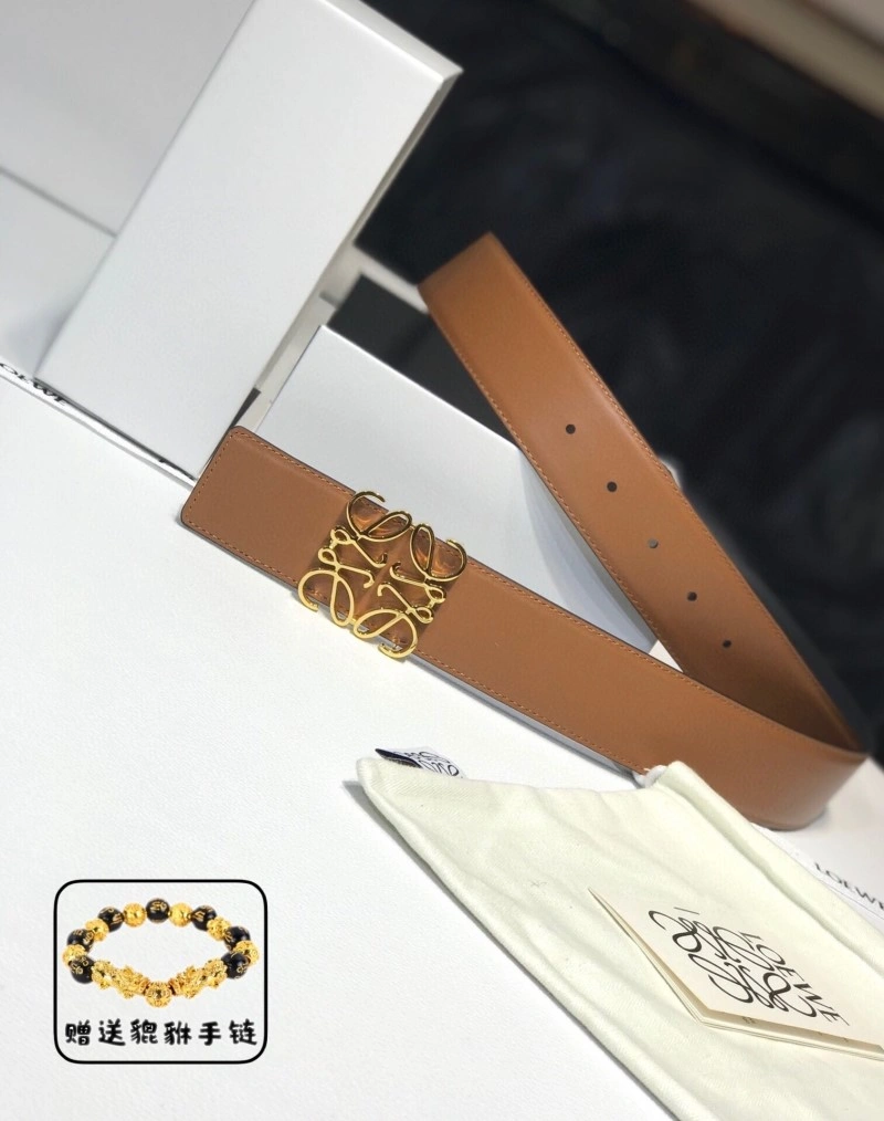 Brand-authenticated Loewe Belts