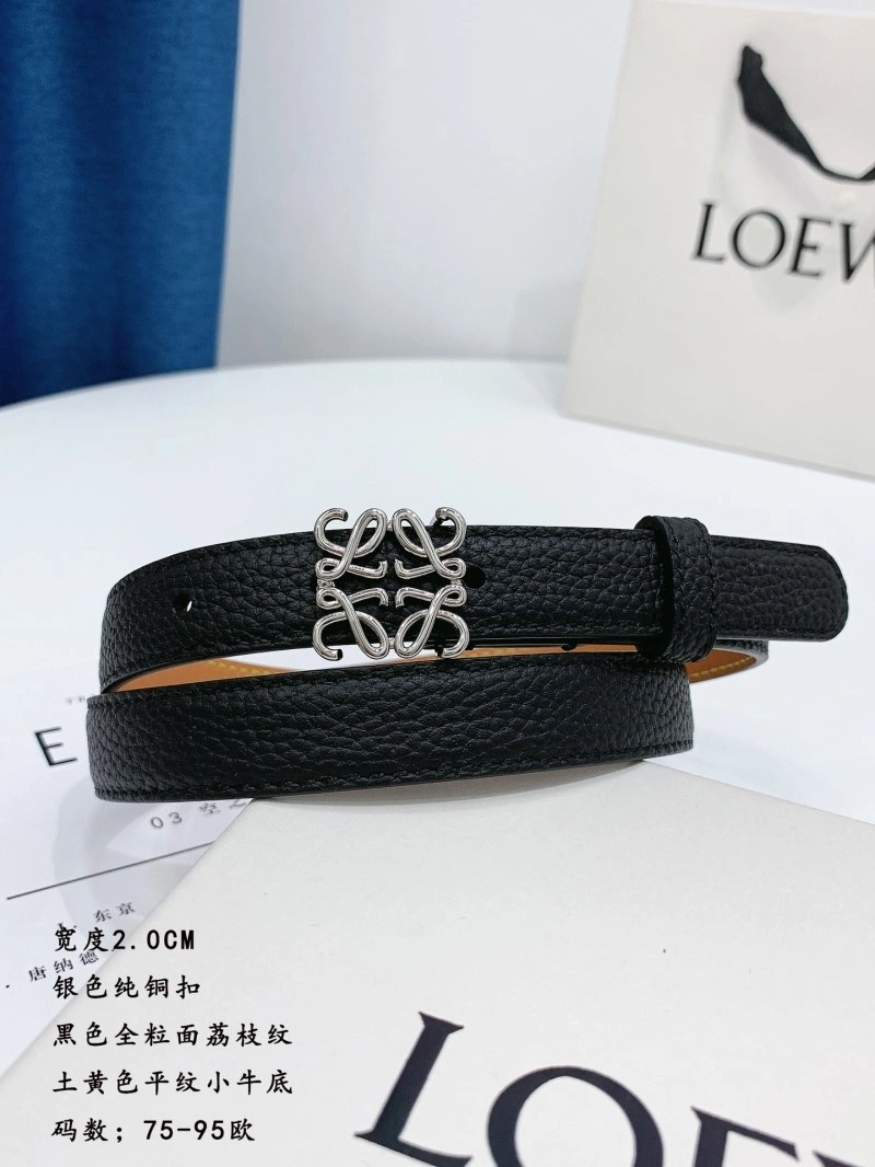 Brand-authenticated Loewe Belts