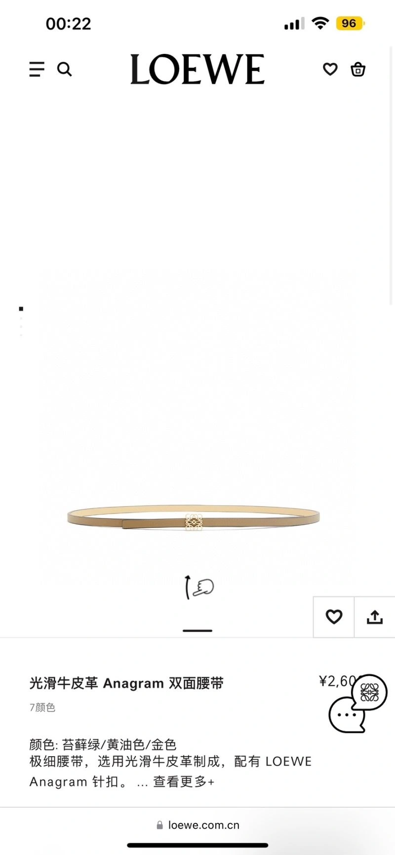 Loewe Belts