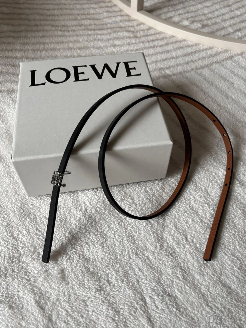 Value-priced Loewe Belts