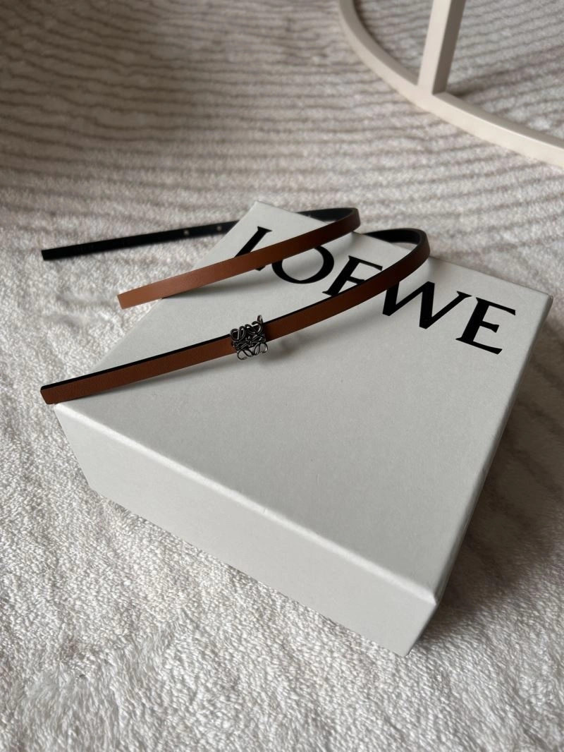 Value-priced Loewe Belts