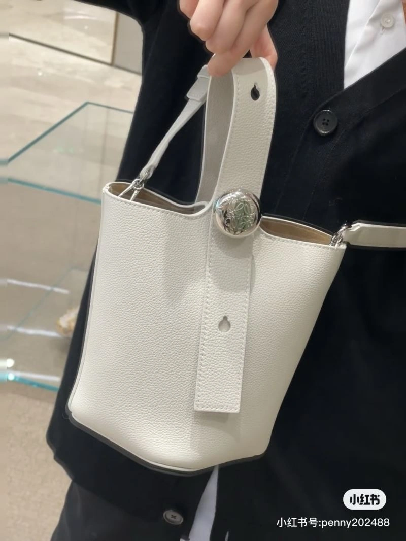 Indistinguishable Loewe Bucket Bags