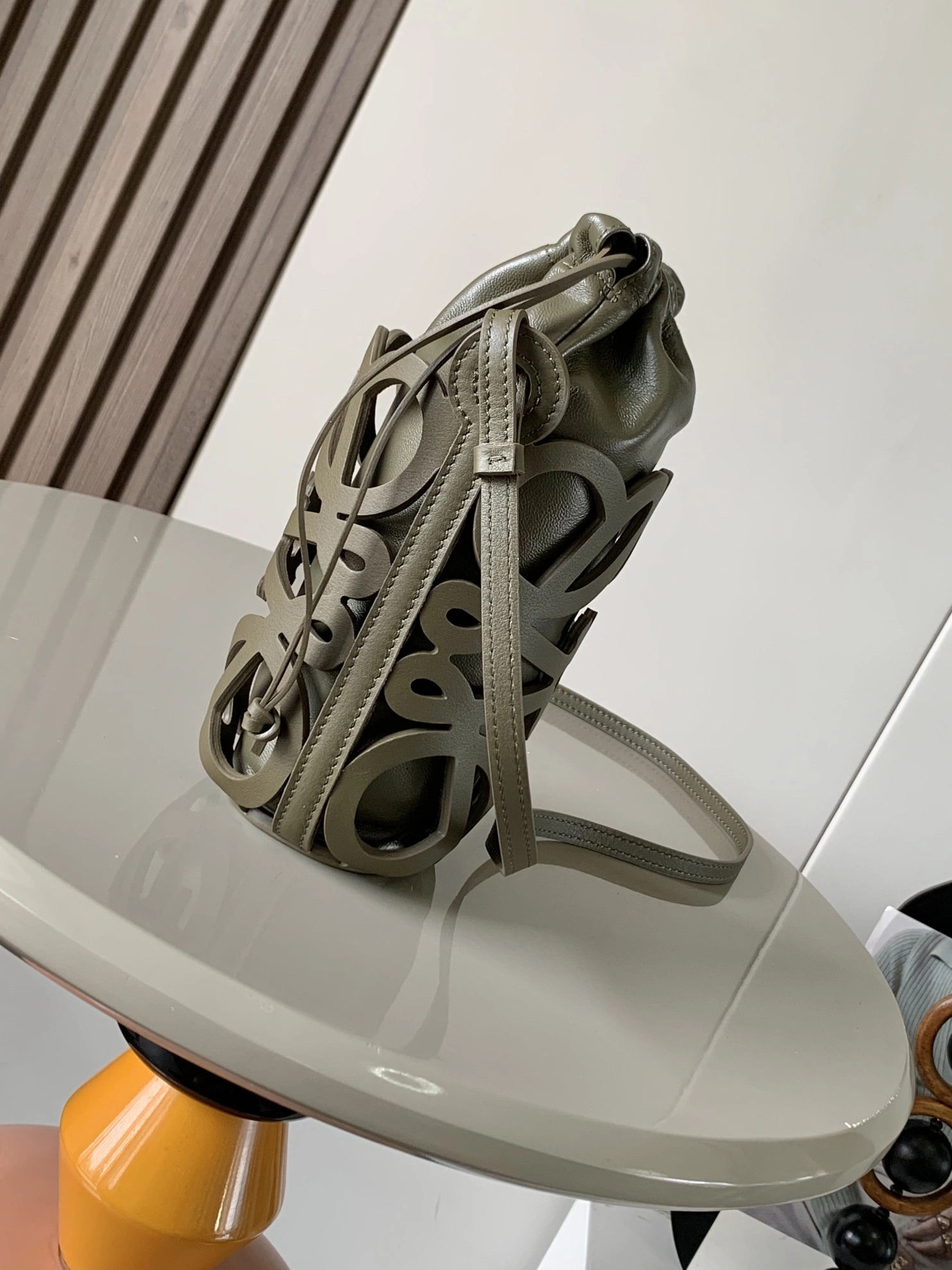 Indistinguishable Loewe Bucket Bags