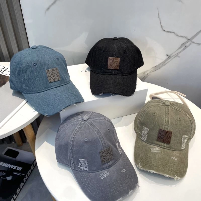 Brand-authenticated Loewe Caps