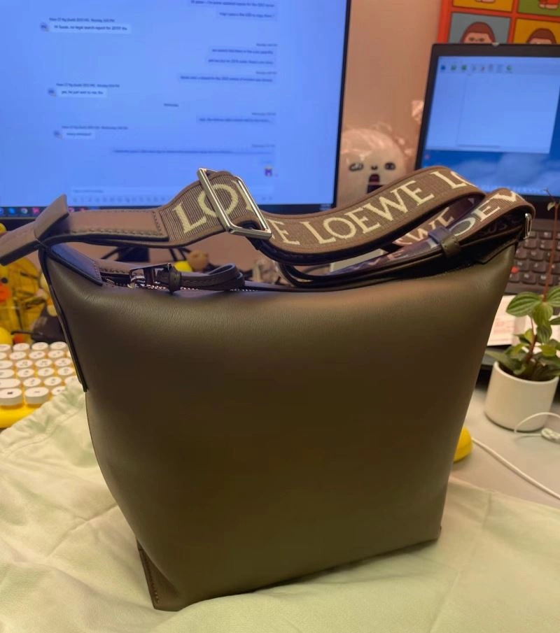 Brand-authenticated Loewe Cubi Bags